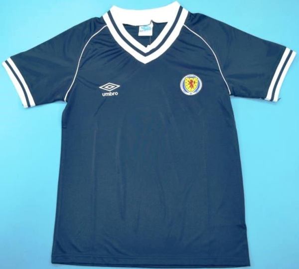 Scotland national team retro soccer jersey 1982