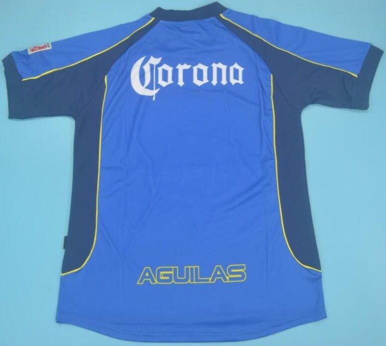 Club america 2001-2002 retro soccer jersey