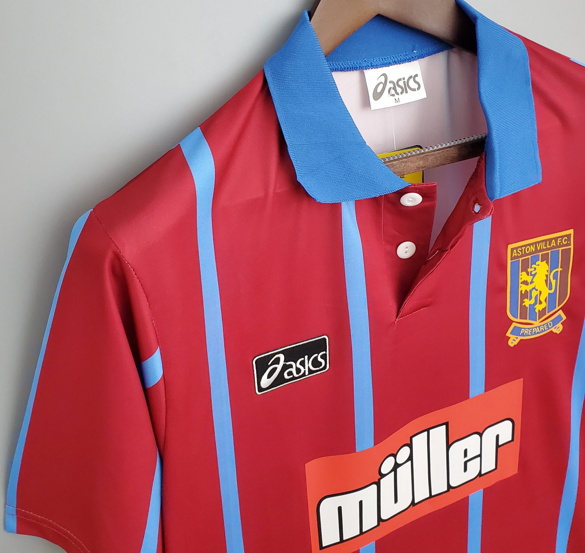 Aston Villa retro soccer jersey 1993-1994