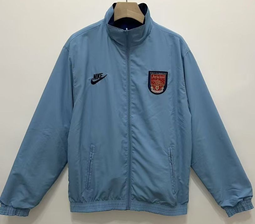 Arsenal 1994 Reversible Nike Jacket – Vintage "Blue Lightning" 90s ...