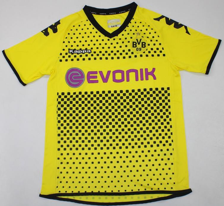 Borussia Dortmund retro soccer jersey 2011-2012 – Official military ...