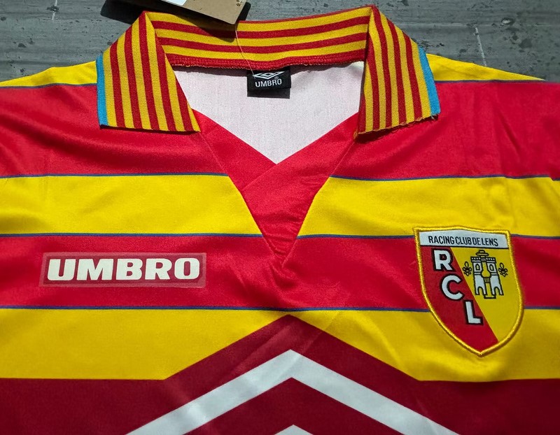 RC Lens retro soccer jersey 1998 | Jaraguar