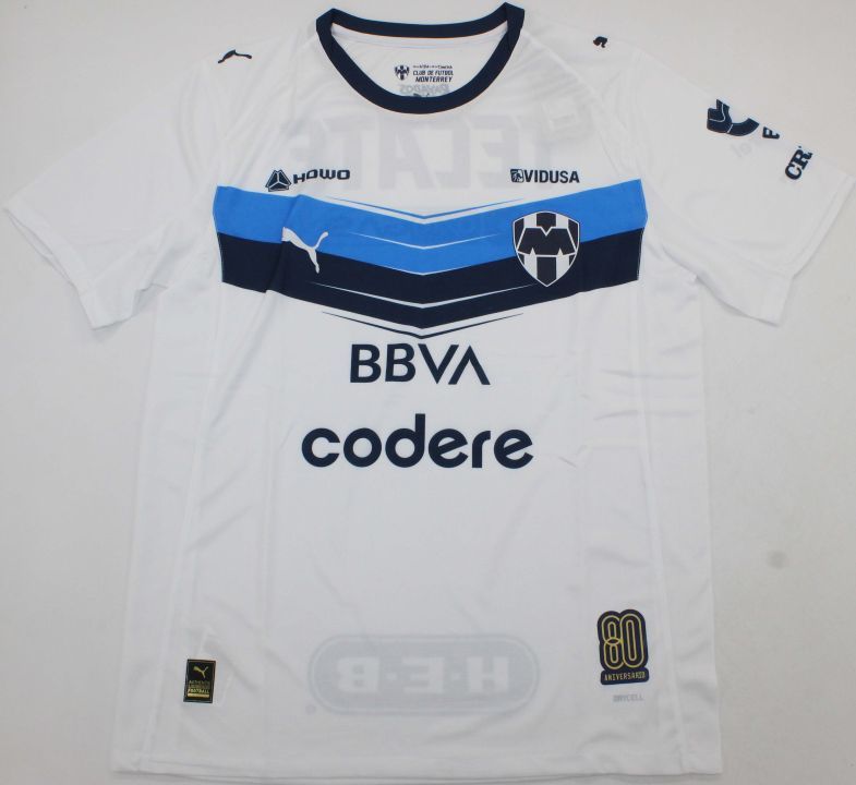 Club de futbol Rayados de Monterrey soccer jersey 2024-2025