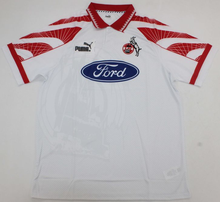 FC Köln 1996-1997 Home Jersey - Official military casual and sports ...